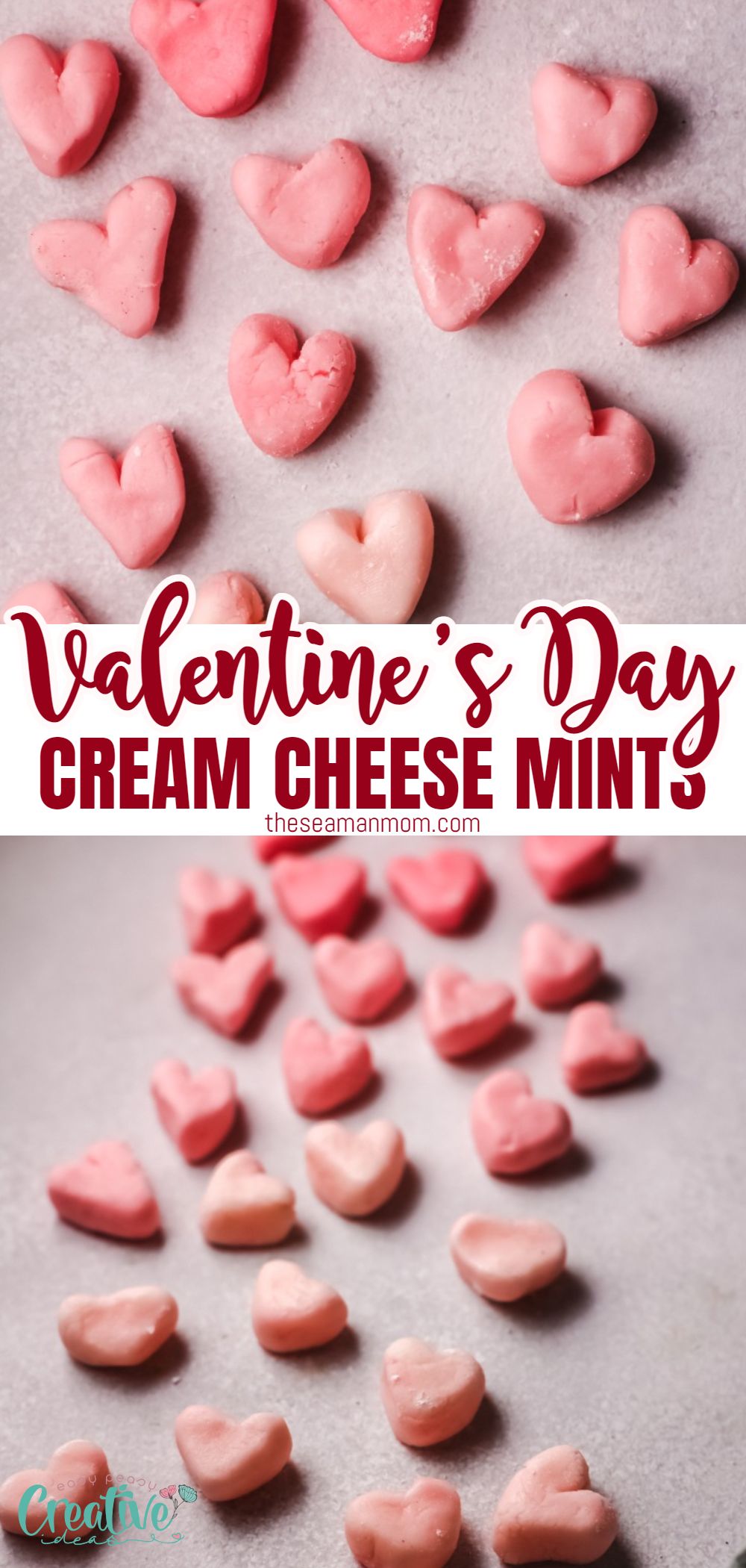 Quick Easy CREAM CHEESE MINTS Recipe - Easy Peasy Creative Ideas