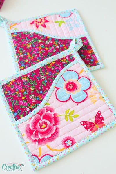 Free Square Kitchen Pot Holder Pattern - Easy Peasy Creative Ideas