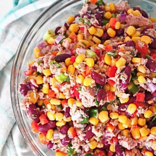No Mayo MEXICAN TUNA SALAD - Easy Peasy Creative Ideas
