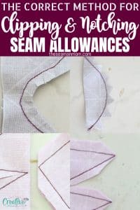 Clipping And Notching Seam Allowances Correctly - Easy Peasy Creative Ideas