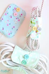 DIY Cord Organizer Sewing Pattern - Easy Peasy Creative Ideas