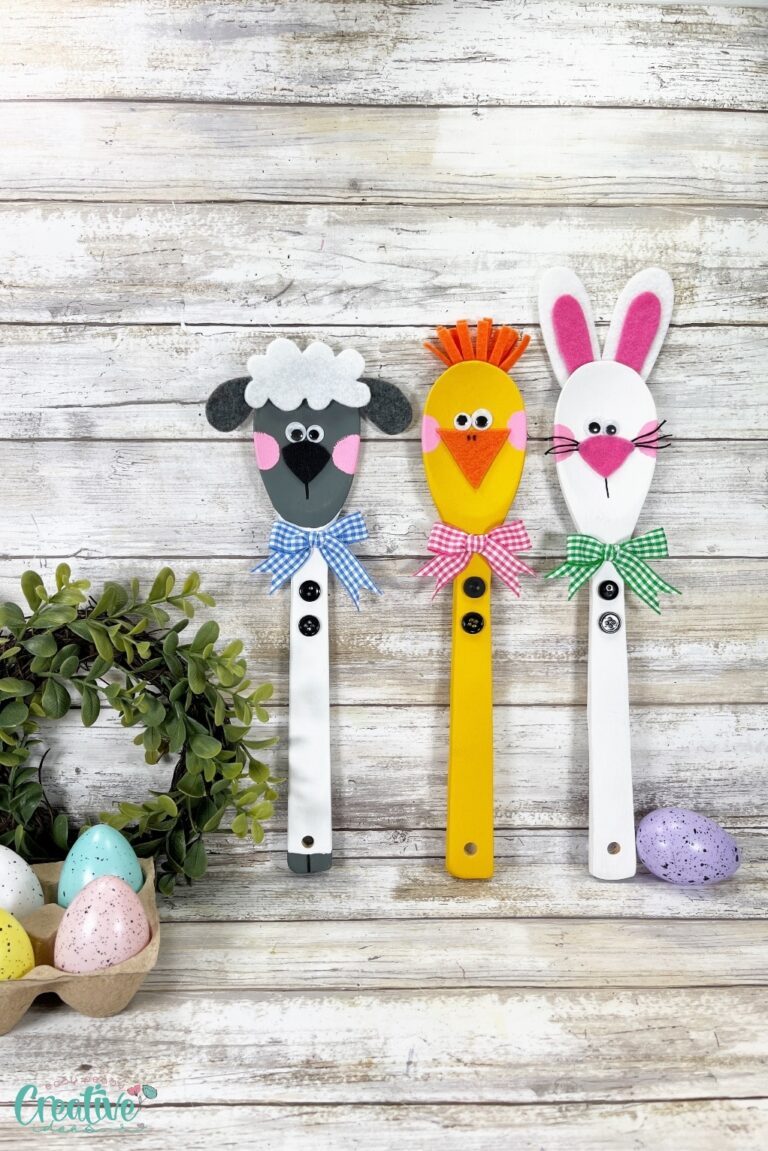 Easter Delights: Wooden Spoons Crafts - Easy Peasy Creative Ideas