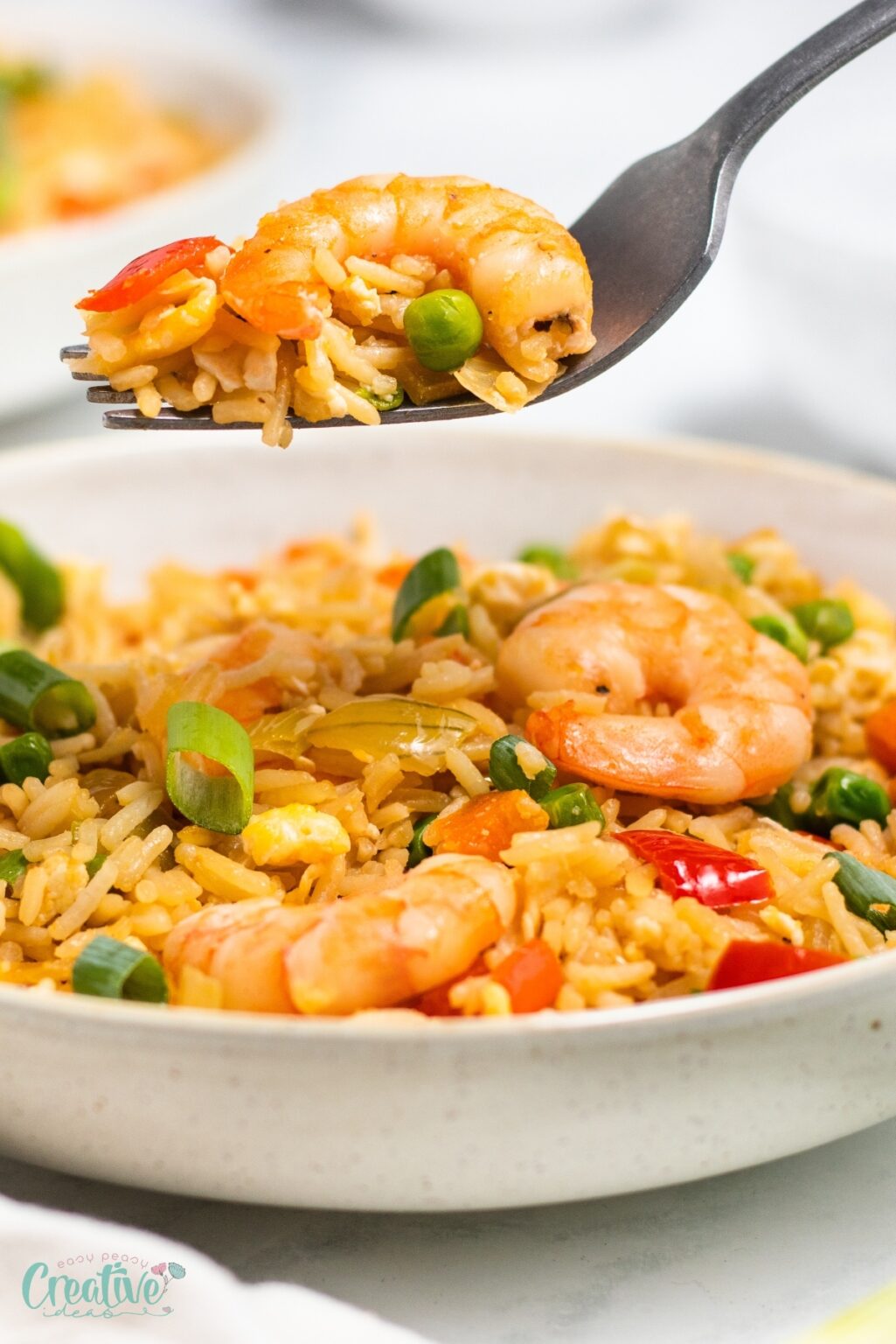 Easy Shrimp Fried Rice - Easy Peasy Creative Ideas