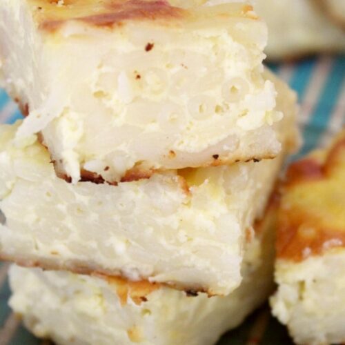 Macaroni Pudding with Sheep's Milk Cheese - Easy Peasy Creative Ideas