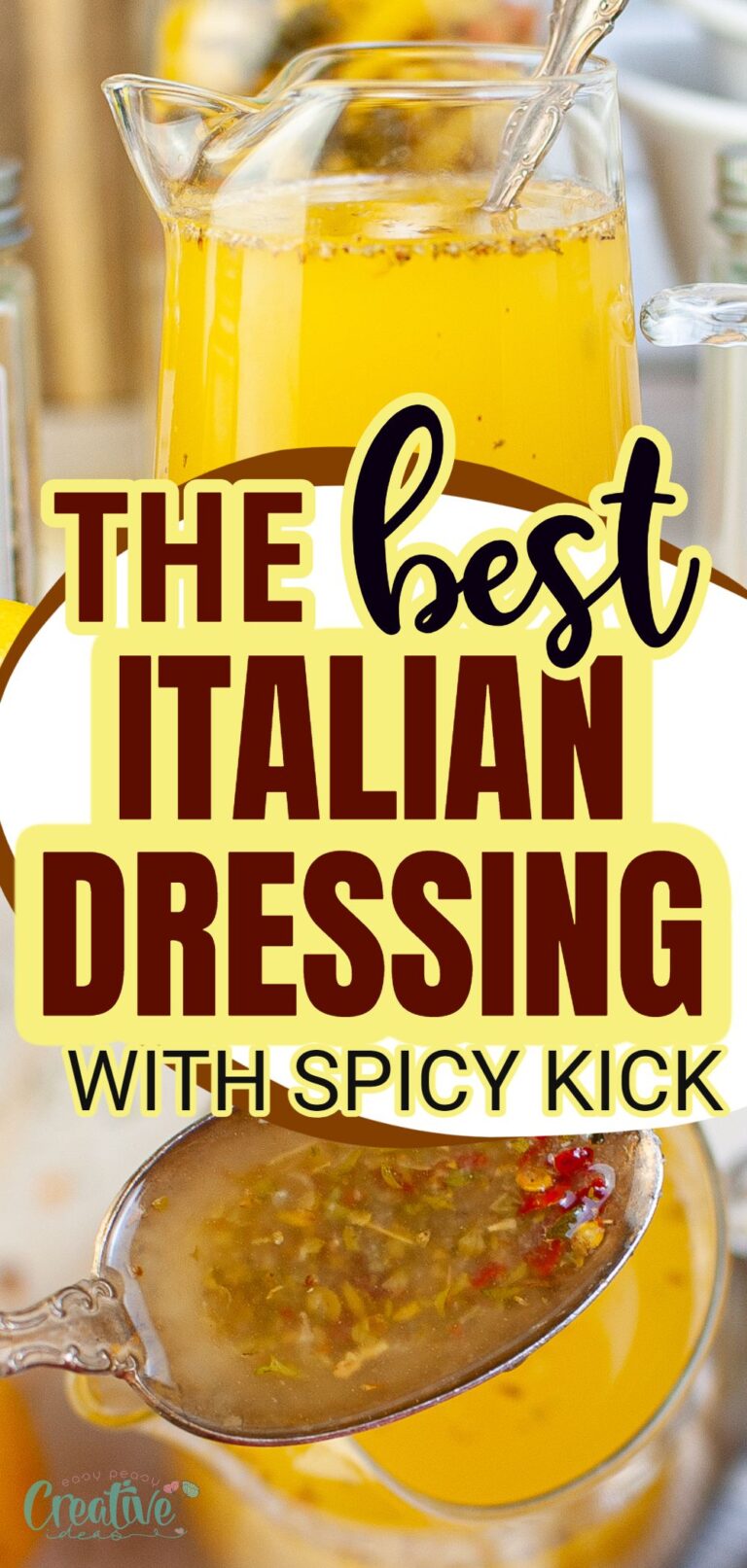 Italian salad dressing recipe - Easy Peasy Creative Ideas