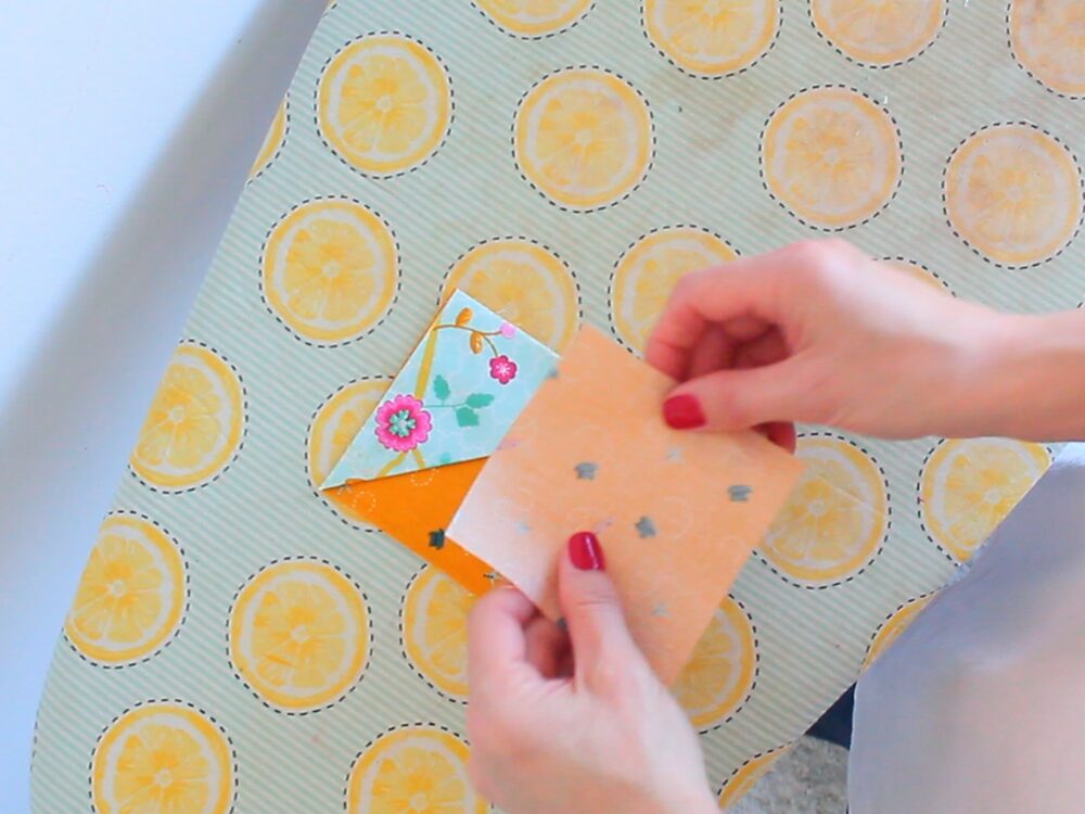 How to Make Corner Bookmarks with Scraps - Easy Peasy Creative Ideas