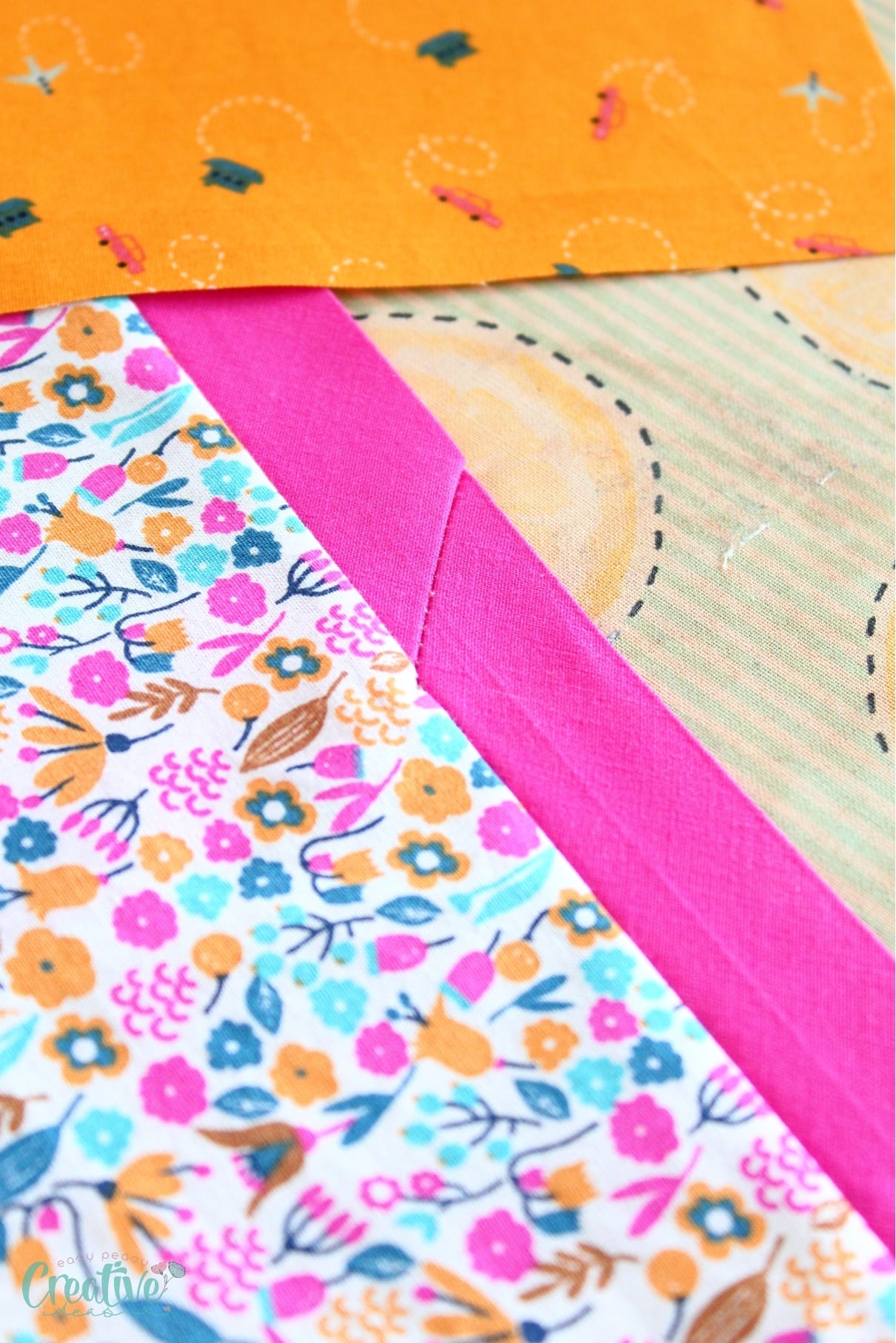How to Join Binding Strips at the End Seamlessly - Easy Peasy Creative ...