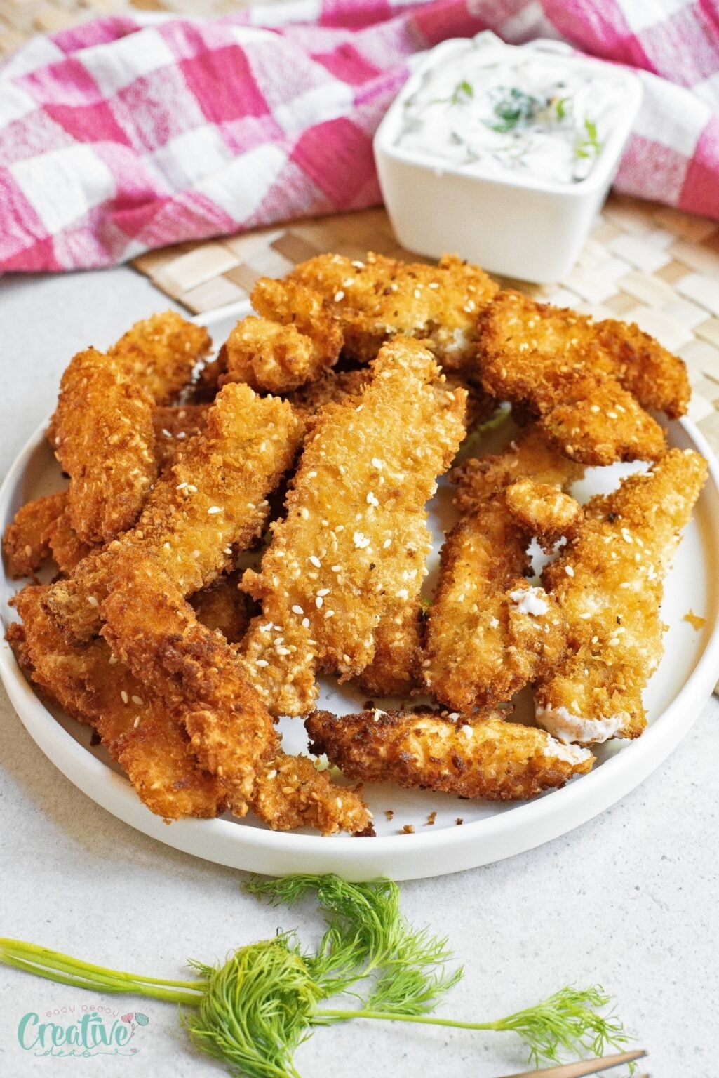 The Absolute Best Crispy Sesame Chicken - Easy Peasy Creative Ideas