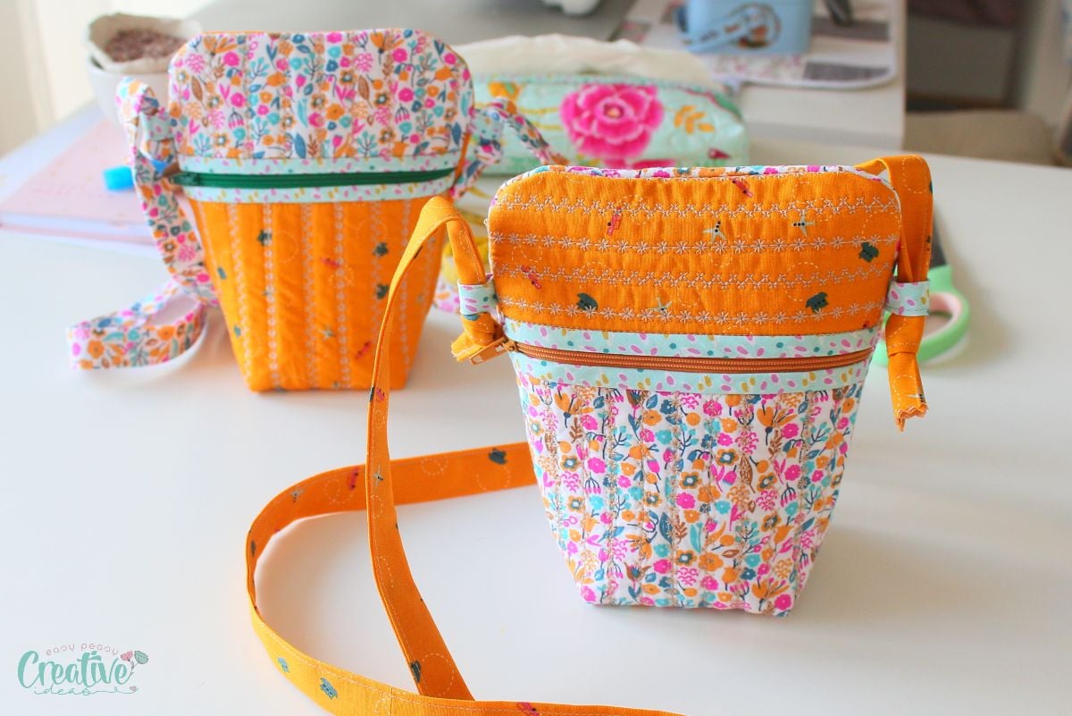 Small Crossbody Bag Pattern - Easy Peasy Creative Ideas