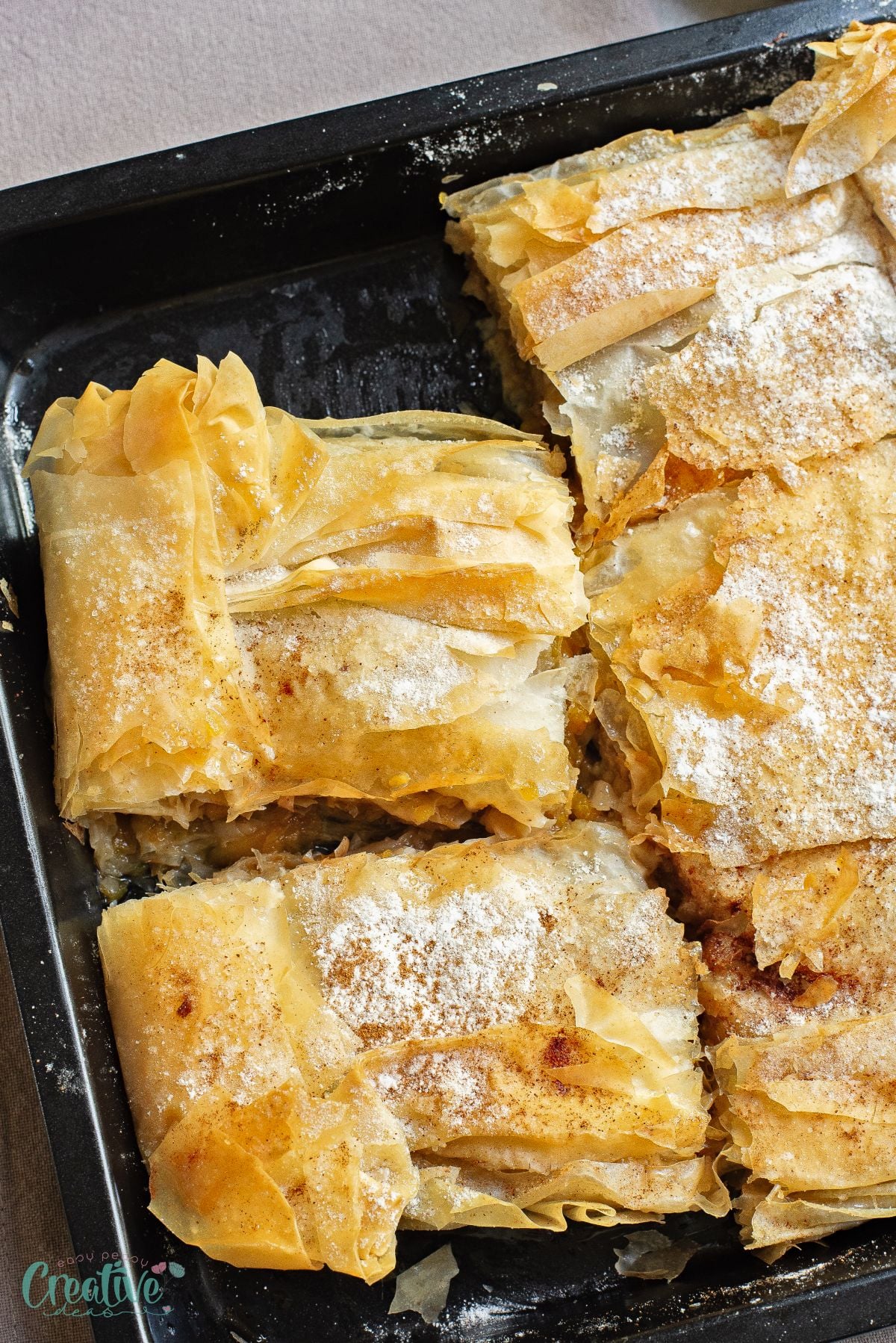 Easiest Ever Filo Pumpkin Pie - Easy Peasy Creative Ideas