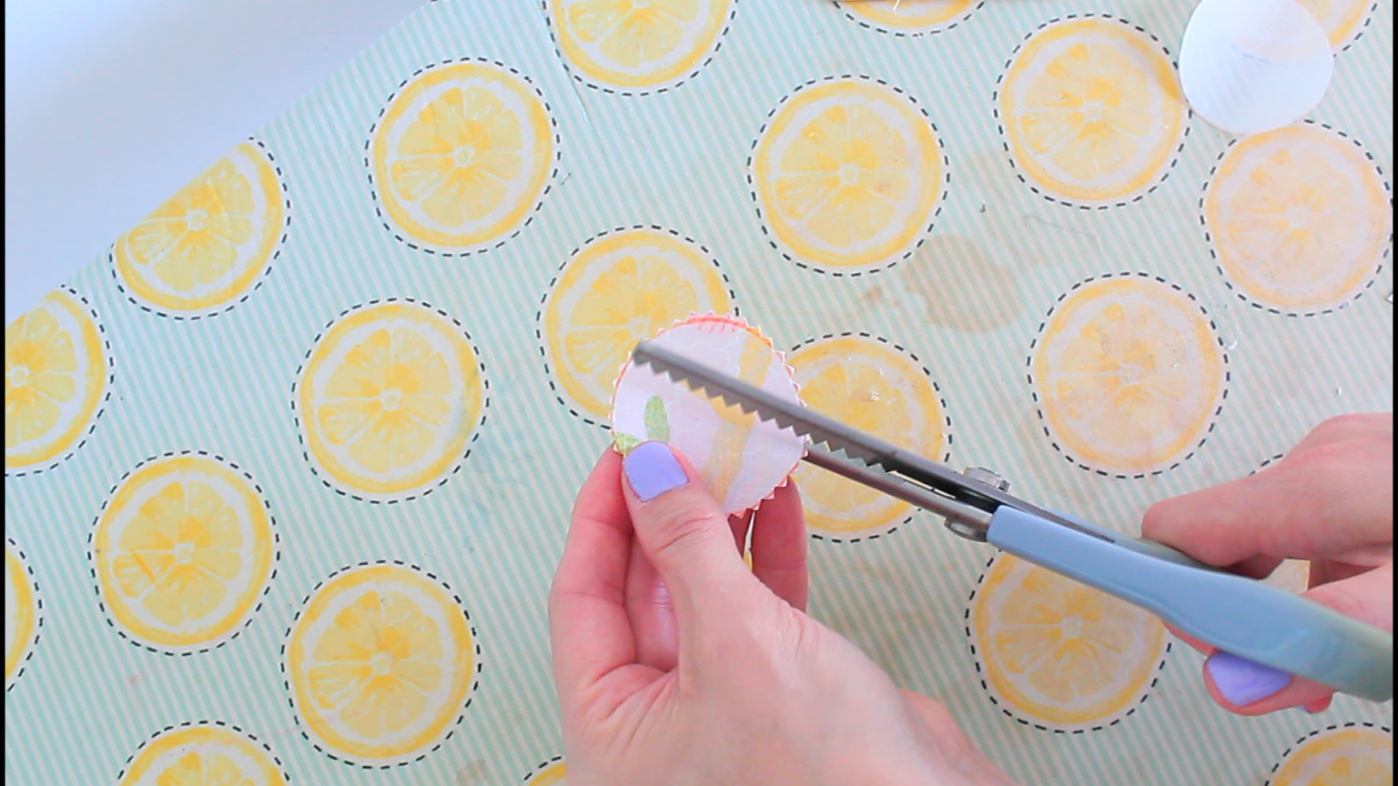 Scallop Neck T-Shirt Tutorial - Easy Peasy Creative Ideas