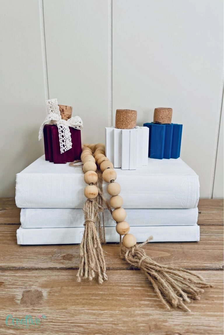 DIY Jenga Pumpkins Fall Home Décor - Easy Peasy Creative Ideas