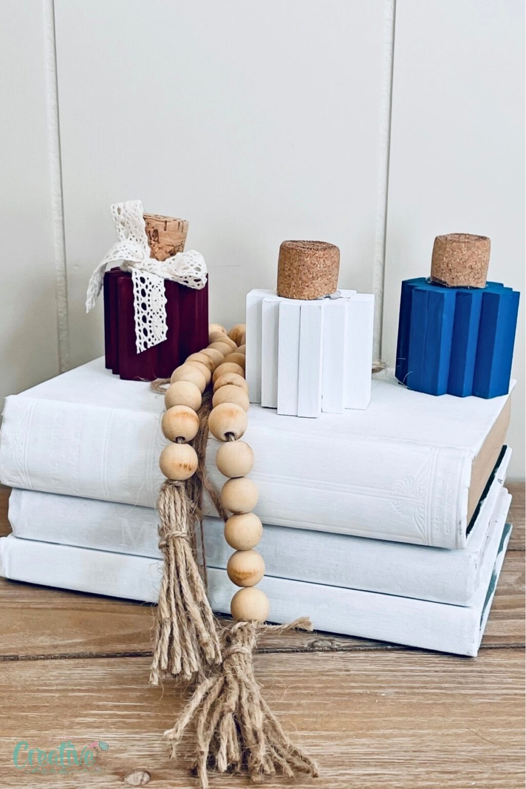 DIY Jenga Pumpkins Fall Home Décor - Easy Peasy Creative Ideas