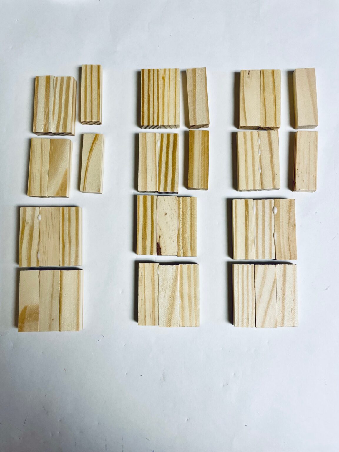 DIY Jenga Pumpkins Fall Home Décor - Easy Peasy Creative Ideas