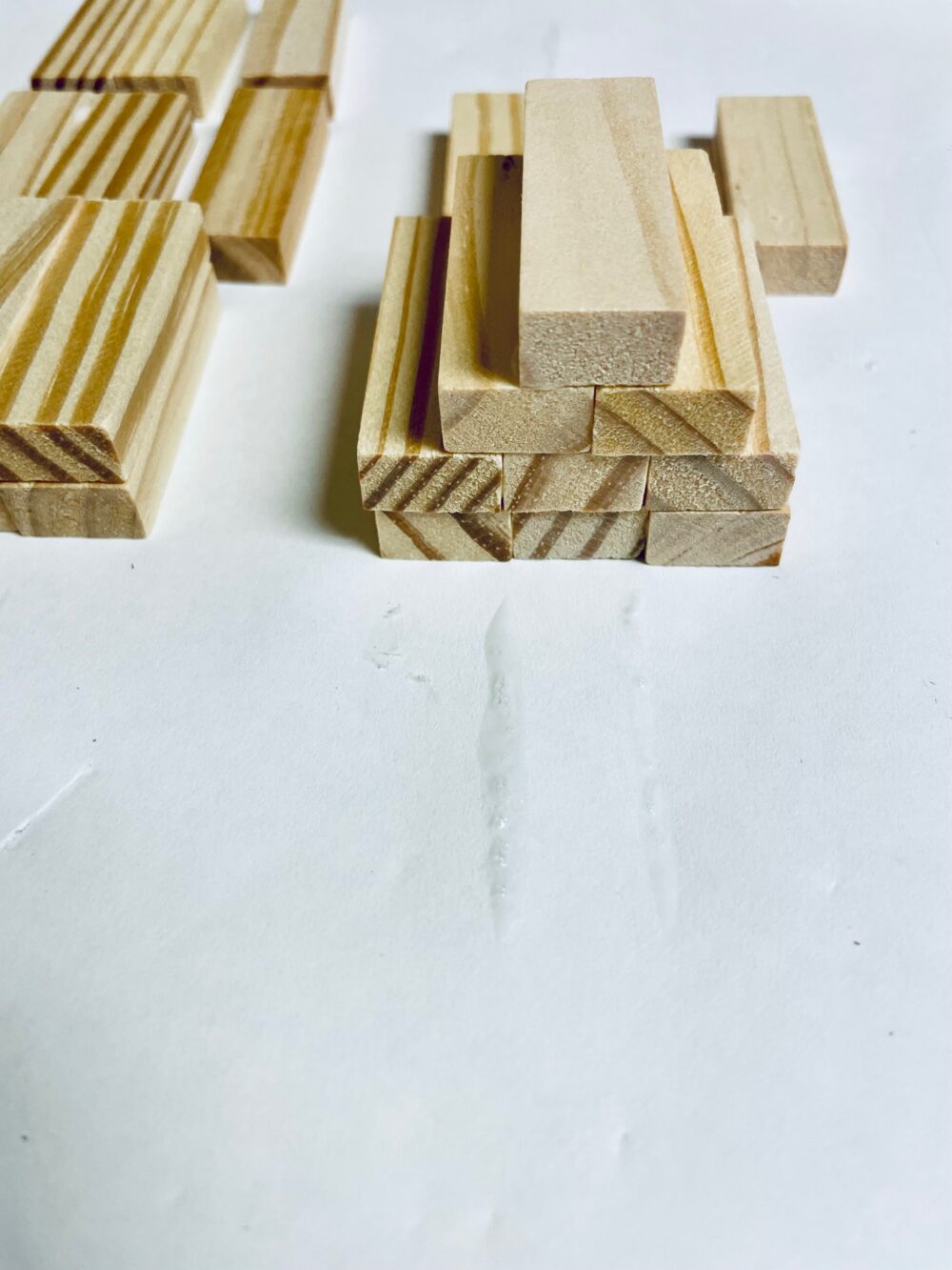 DIY Jenga Pumpkins Fall Home Décor - Easy Peasy Creative Ideas