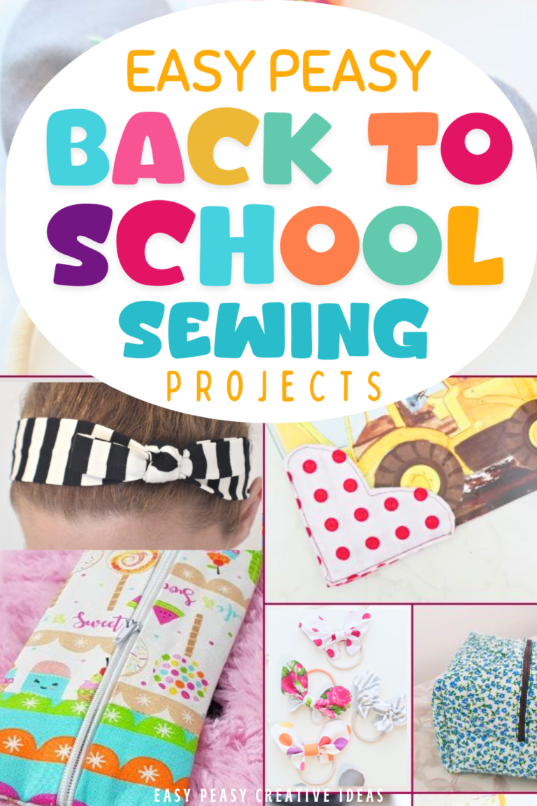 30 back to school sewing projects - Easy Peasy Creative Ideas