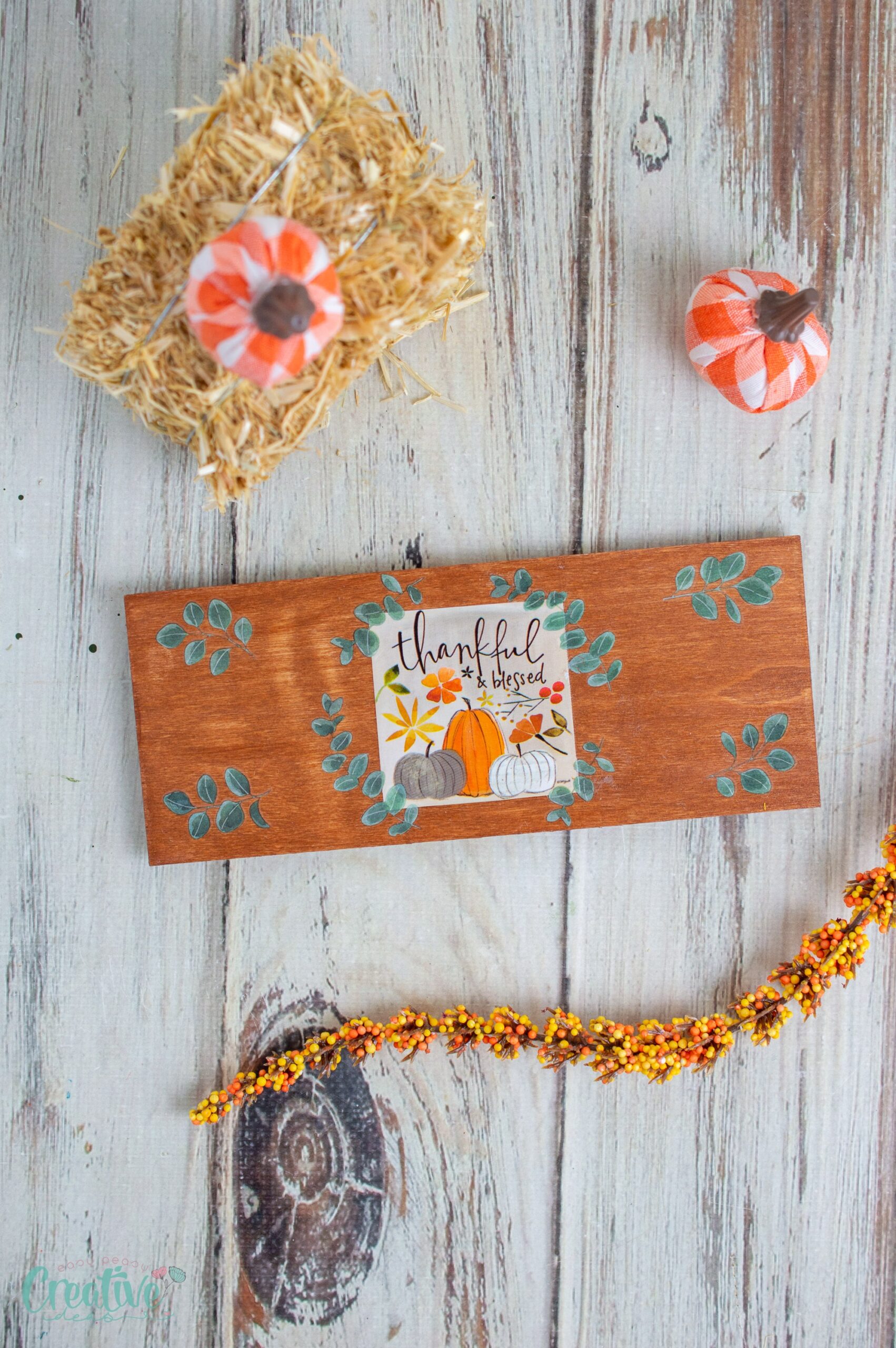 DIY Thanksgiving Magnet - Easy Peasy Creative Ideas