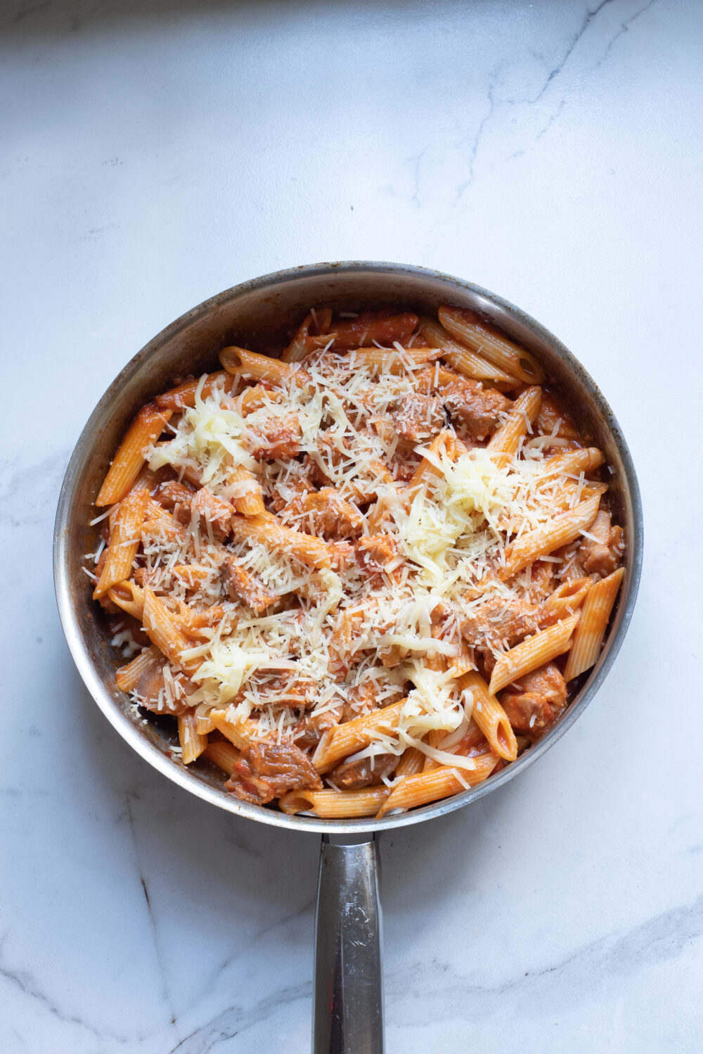 25 Minutes Pasta And Pork Recipe - Easy Peasy Creative Ideas