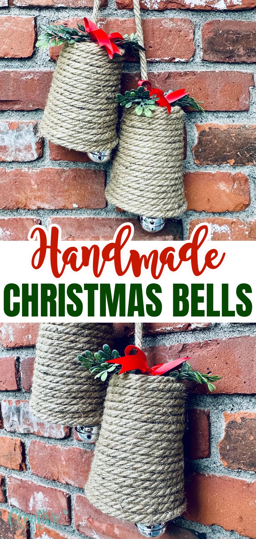 Handmade Christmas bells - Easy Peasy Creative Ideas