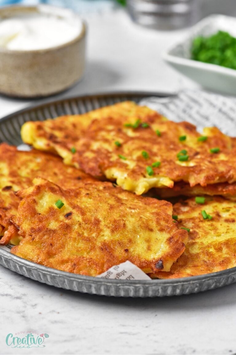 Potato Latkes aka Jewish Potato Pancakes - Easy Peasy Creative Ideas