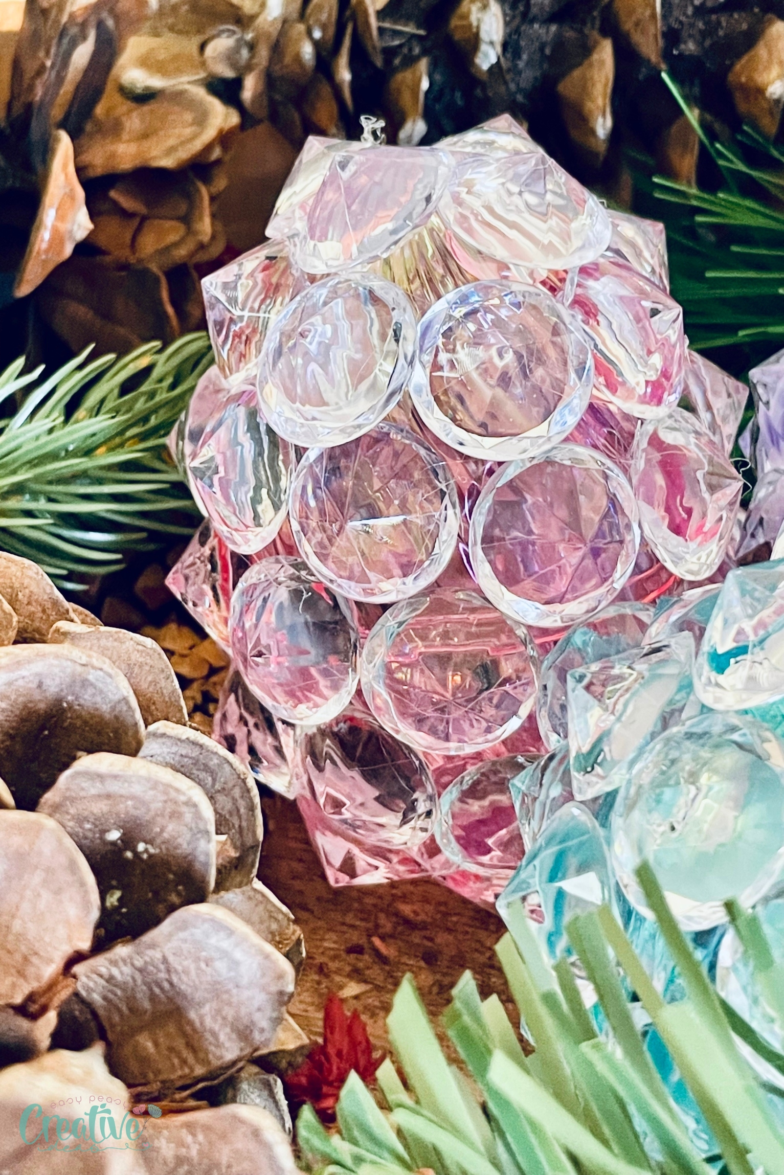 DIY Dinosaur Glam Eggs for Easter - Easy Peasy Creative Ideas