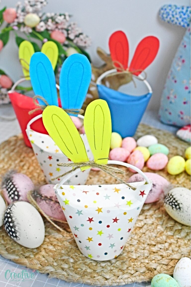 5 minutes Easter treat baskets - Easy Peasy Creative Ideas