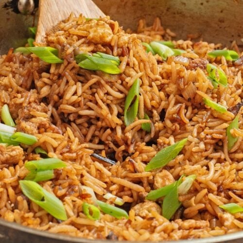 Soy Sauce Ginger Fried Rice - Easy Peasy Creative Ideas